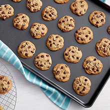 STARVAST Non Stick Oven Baking Trays, 3 Pieces Carbon Steel (PFOA Free ...