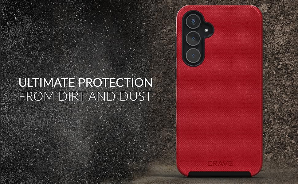 Amazon.com: Crave Samsung Galaxy S23 FE Case - Dual Guard Shockproof Protection with Dual Layer ...