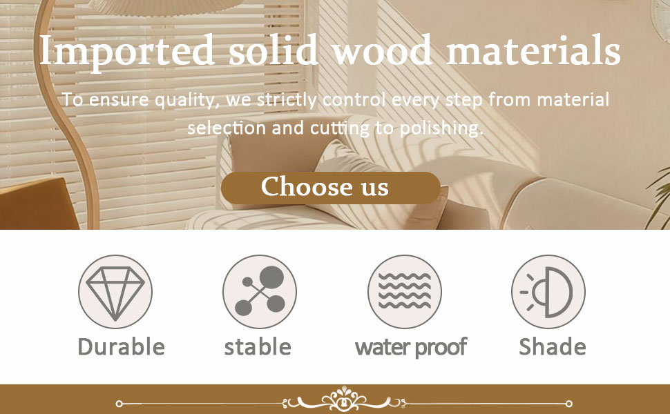 Amazon.com: Custom Faux Wood Blinds 2 Inch Cordless, Wood Blinds for ...