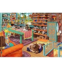 HUADADA Puzzle 1000 Teile, 1000 Teile Puzzle für Erwachsene, Impossible Puzzle, Puzzle-Geschenk ...