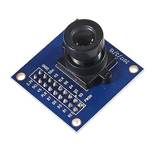 Amazon.com: ACEIRMC 6pcs VGA OV7670 640x480 0.3Mega 300KP VGA CMOS Camera Module I2C Compatible ...