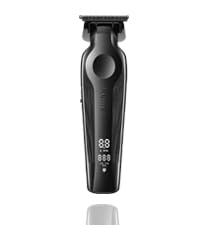 KEMEI 2293 Professional Hair/Beard Trimmer for Men Zero Gapped Hair Clippers for Barber with T ...