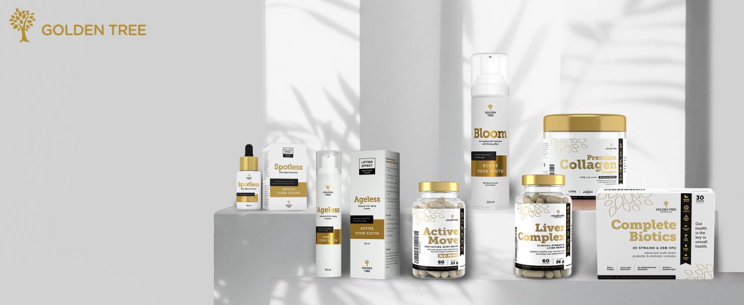 Golden Tree Ageless Anti-Wrinkle Face Cream - Anti-Aging Day and Night Face Cream - Skincare ...