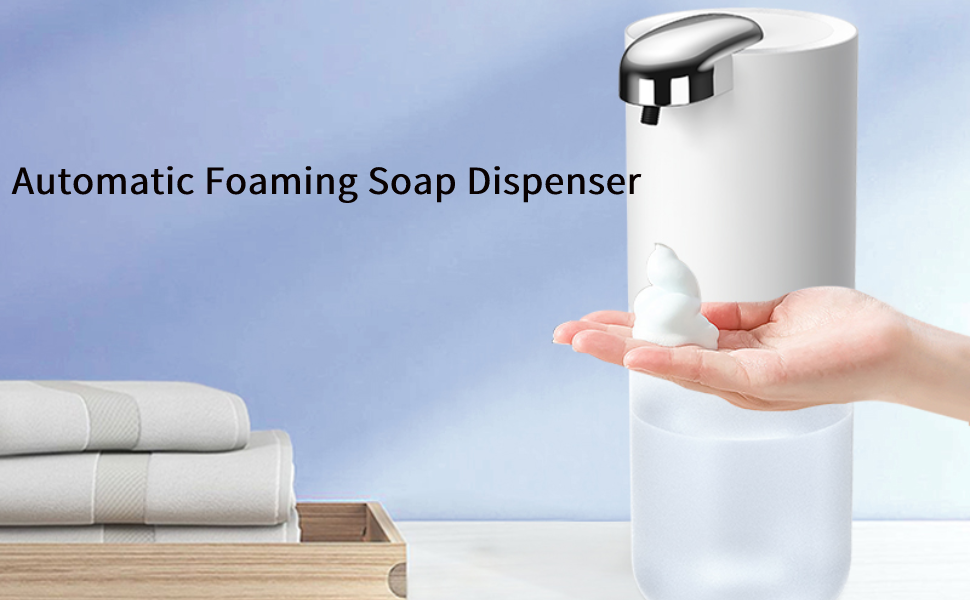 Amazon.com: SIMIJIA Automatic Soap Dispenser – 13.5 oz Touchless USB Rechargeable Dispenser ...