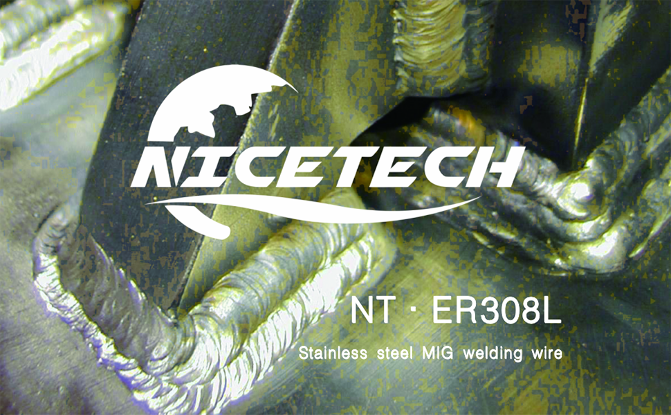 NICETECH, ER308L Stainless Steel MIG Welding Wire .035-Diameter, 2 ...