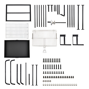 Amazon.com: 360 degrees Rotating Charcoal Grills, Stainless Steel BBQ Grill Portable Outdoor ...