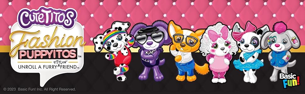 Amazon.com: Basic Fun Fashion Puppyitos by Cutetitos : Toys & Games