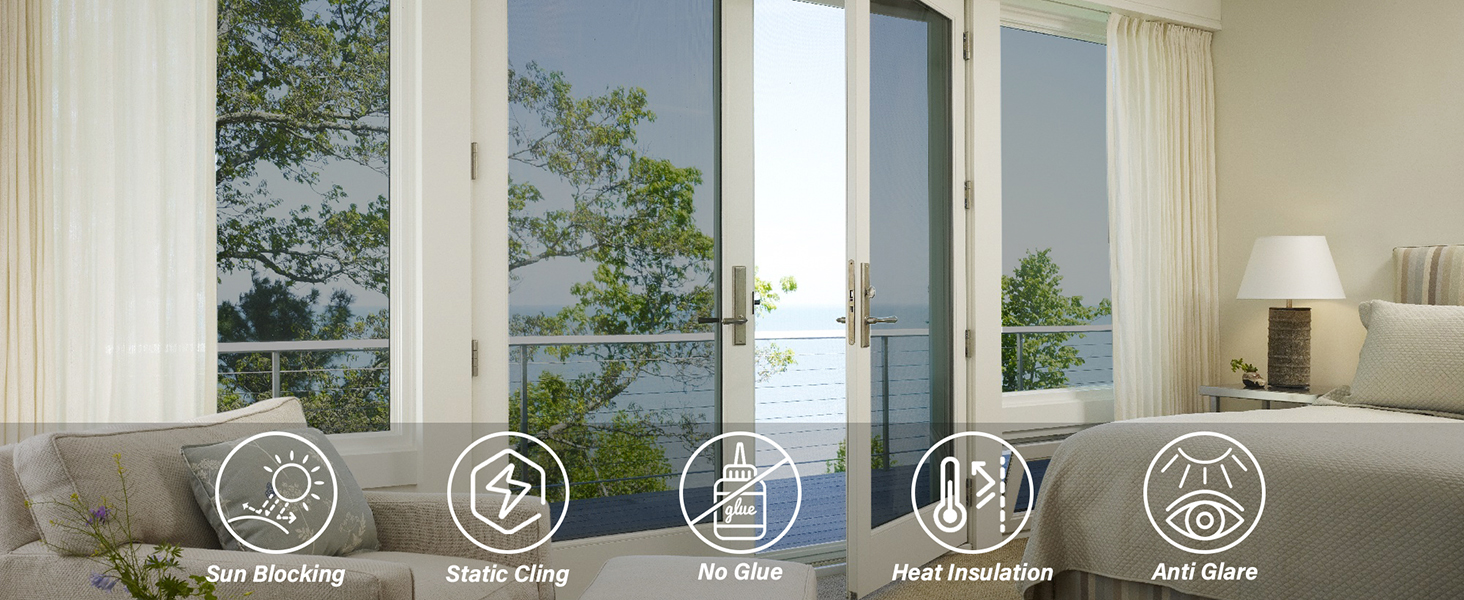 Amazon.com: Kromapolis One Way Window Privacy Film Reflective Mirror Home Window Tint, Daytime ...