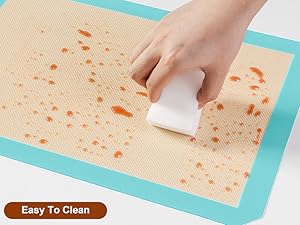Amazon.com: Colorful Silicone Baking Mat Non Stick,Food Safe Silicone ...