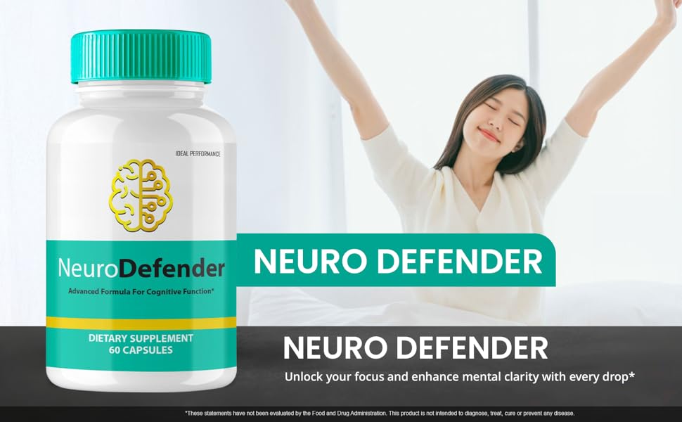 Amazon.com: Neuro Defender Brain Supplements for Memory and Focus Capsules NeuroDefender ...