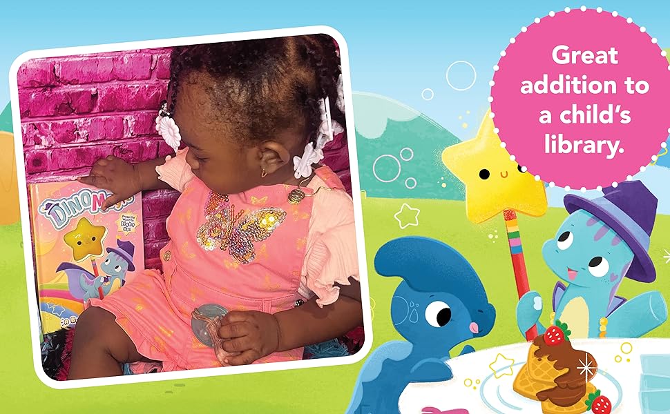 Amazon.com: Dino Magic - Children's Sensory Touch and Light-Up Board Book: 9781956818543: Little ...