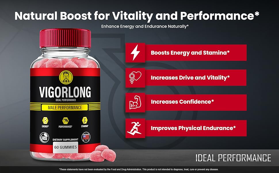 Amazon.com: VigorLong Gummies, Official VigorLong Supplement Gummy for Men - Maximum Strength ...