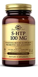Solgar 5-HTP L-5-Hydroxytryptophan Complex Vegetable Capsules - Pack of 30 : Amazon.co.uk ...
