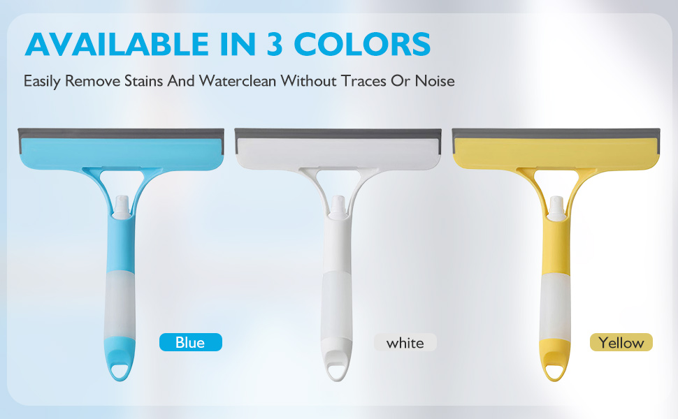 Amazon.com: 3 in 1 Spray Window Squeegee Cleaner Scraper, WindowSqueegee with Brush and Built-in ...