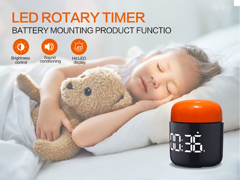 Amazon.com: Table Twist Timer, Large LED Display Stopwatch, Silent ...