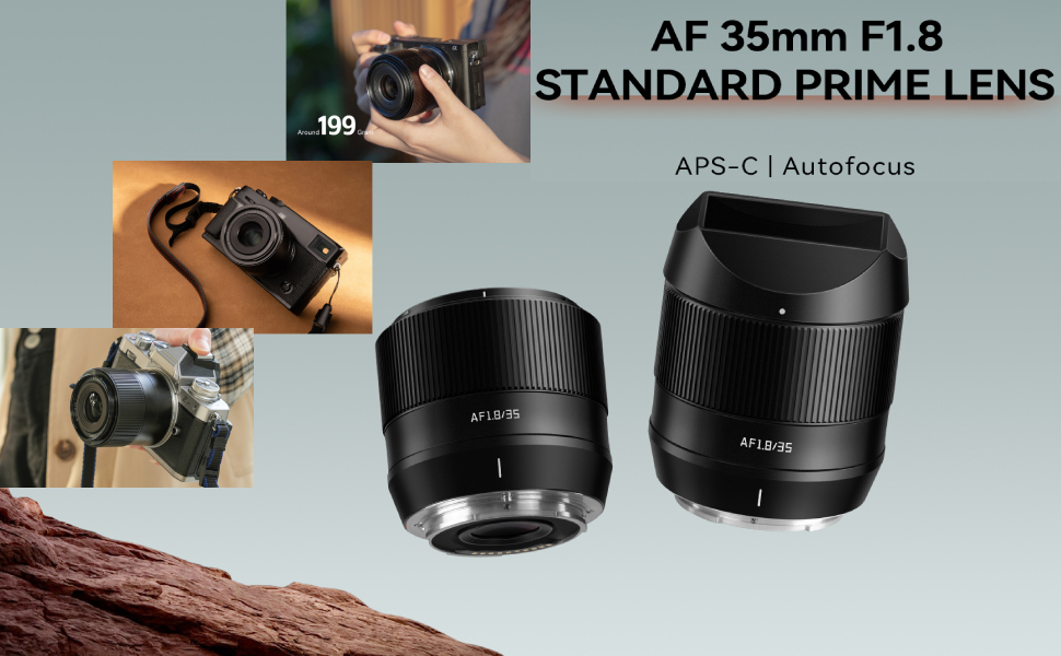 Amazon.com : TTArtisan AF 35mm F1.8 Lens Auto Focus APS-C Frame for Fuji X Mount Cameras X-A1 X ...