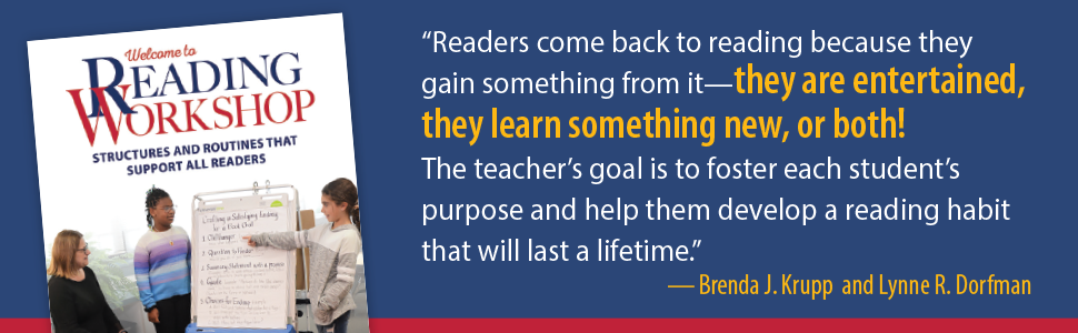 Amazon.com: Welcome to Reading Workshop: Structures and Routines that Support All Readers ...