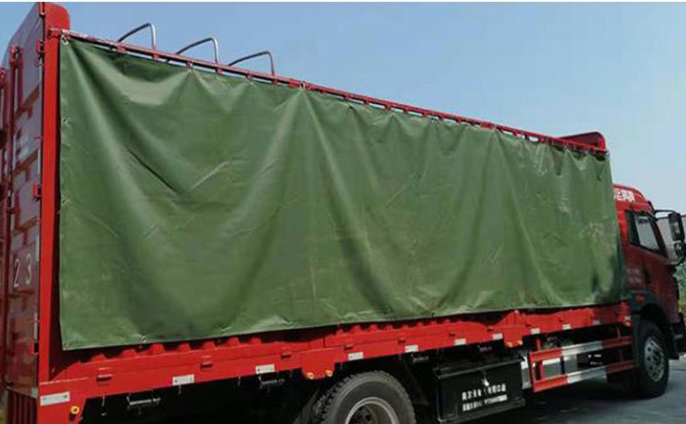 Canvas Tarp, Canvas Tarps Heavy Duty Waterproof, for Outdoors, Truck, Water Resistant, UV ...