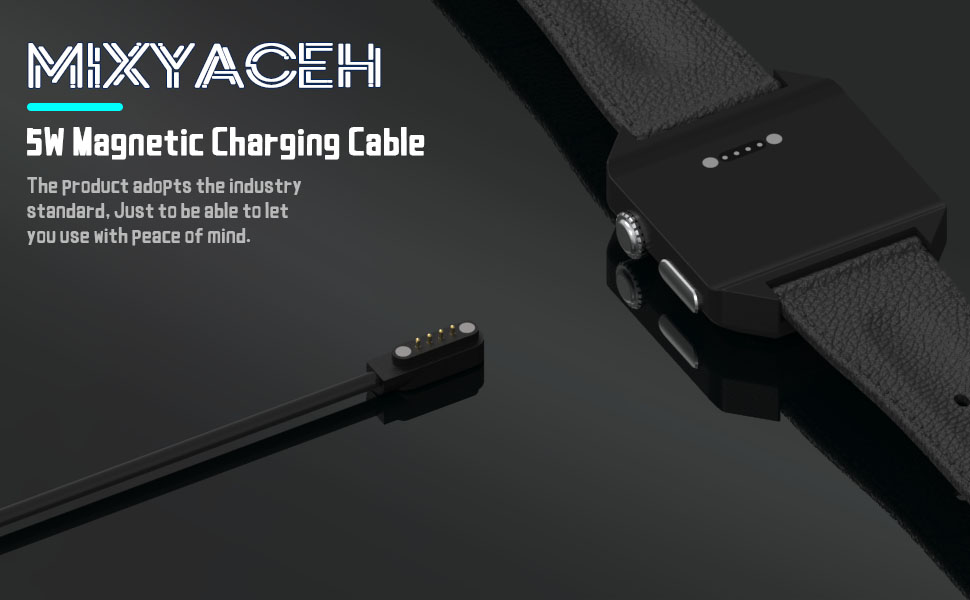 Smart Watch Charger Magnetic 4 Pin 7.62mm for Smartwatch GT88 G3 KW18 Y3 KW88 GT68 KW98 KW99 ...