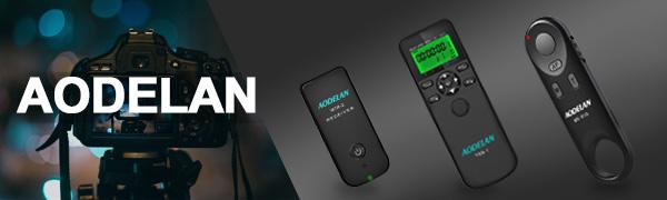AODELAN Wireless Camera Remote Control Remote Shutter Release for Nikon Z50, P1000, B600, A1000 ...