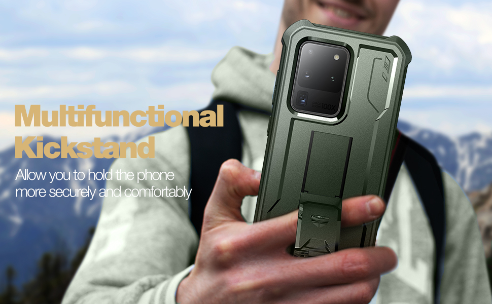 Amazon.com: Dexnor Full Body Case for Samsung Galaxy S20 Ultra/6.9 inches,[Built in Screen ...