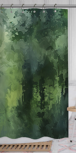 Amazon.com: She Love Black and Grey Abstract Shower Curtain Modern Geometric Art Minimalist ...