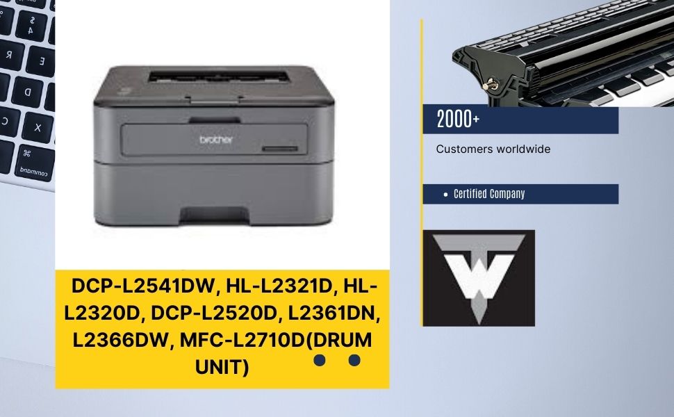 WE TECH 2365 Toner Powder Compatible with Brother DCP-L2541DW, HL-L2321D, hl-l2320d, DCP-L2520D ...