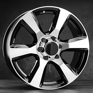 Amazon.com: KEFULDA Wheel Center Caps 6 Lugs Compatible with Chevy Silverado OEM Replacement for ...