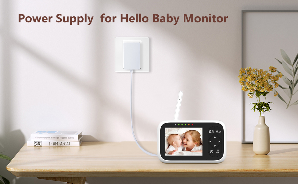 Amazon.com : for Hello Baby Monitor Charger，Adapter Compatible with HelloBaby HB30 HB50 HB66 ...