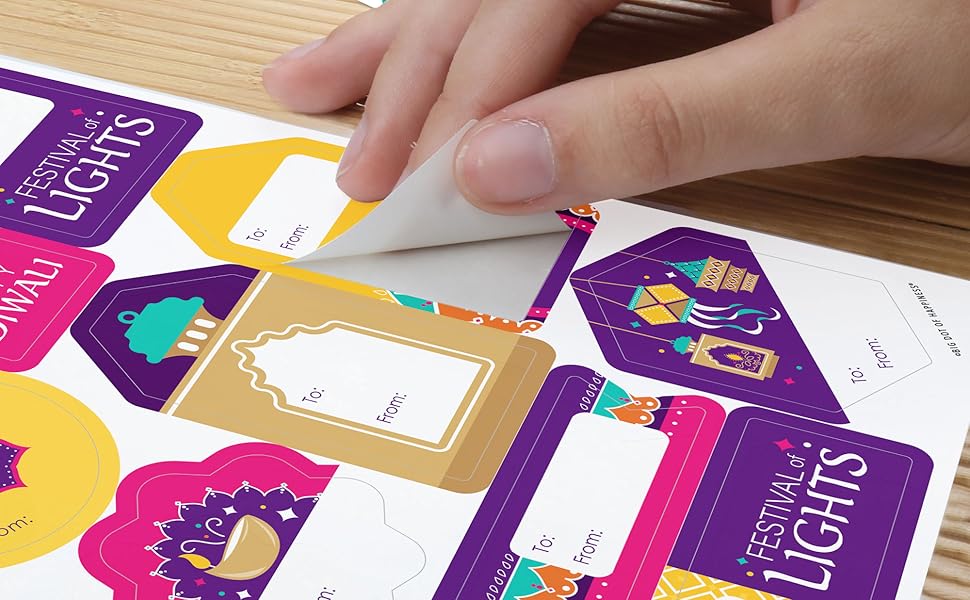 Amazon.com: Big Dot of Happiness Happy Diwali - Assorted Festival of ...