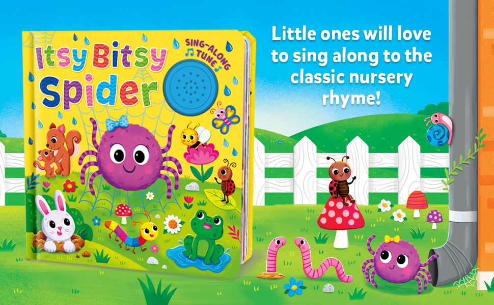 Amazon.com: The Itsy-Bitsy Spider Song Book - Sing Along to the Song ...