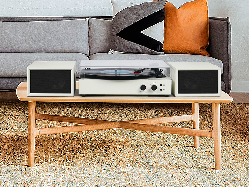 Amazon.com: Bluetooth Vinyl Record Player with External Speakers, 3 ...