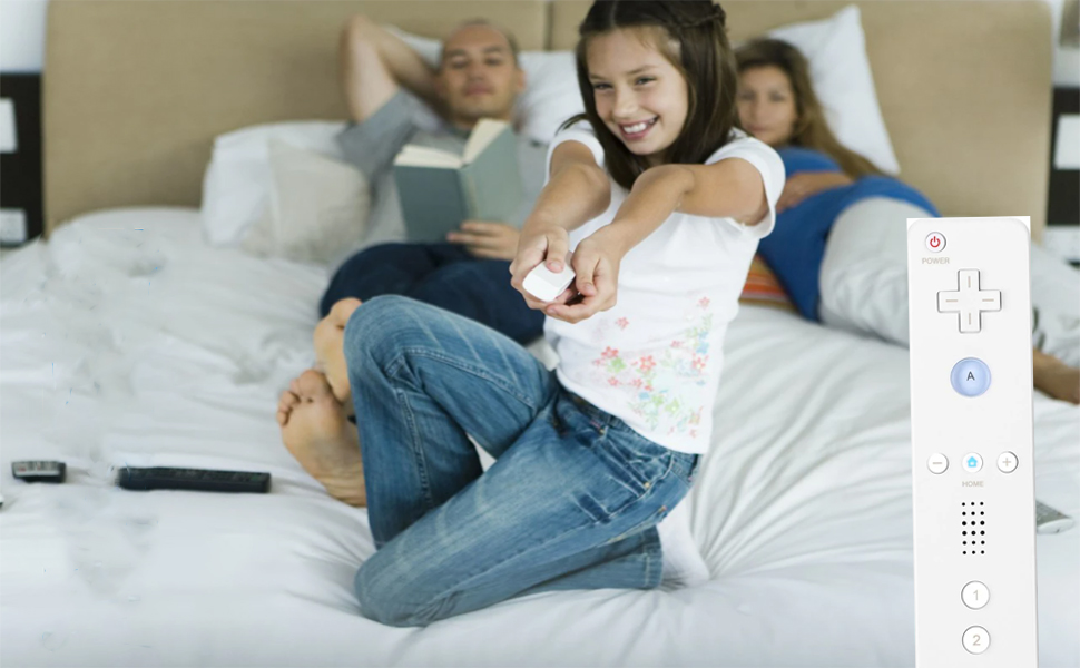 Alivicky 2 Pack Wii Controller, Wireless Wii Remote Controller Motion ...