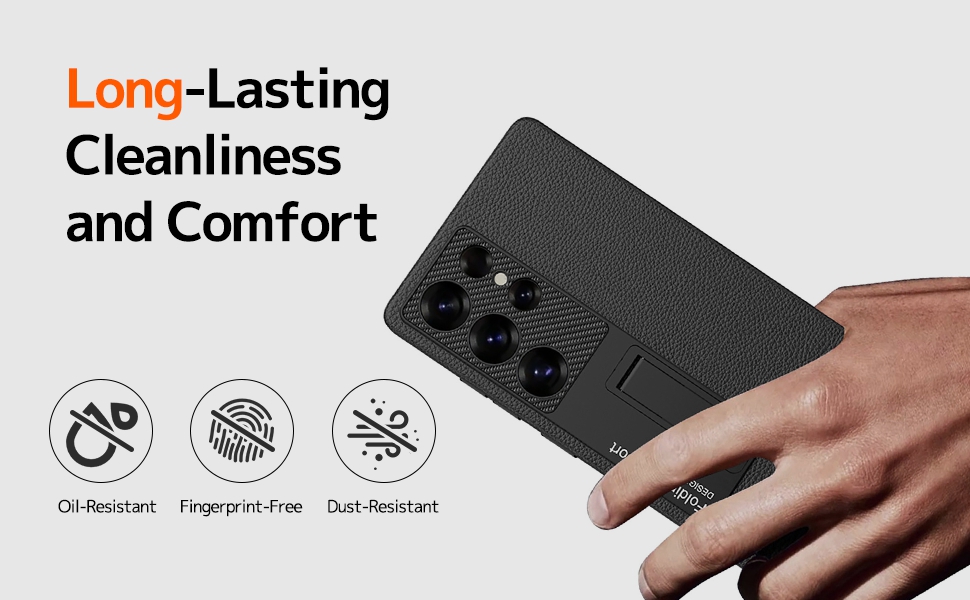 Amazon.com: NINKI for Samsung Galaxy S25 Ultra Case Carbon Fiber,Slim Protective Stand Case for ...