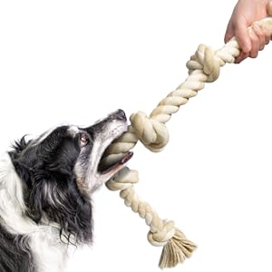 Fida Dog Rope Toys for Large/Medium Aggressive Chewers, Tough Rope Chew ...