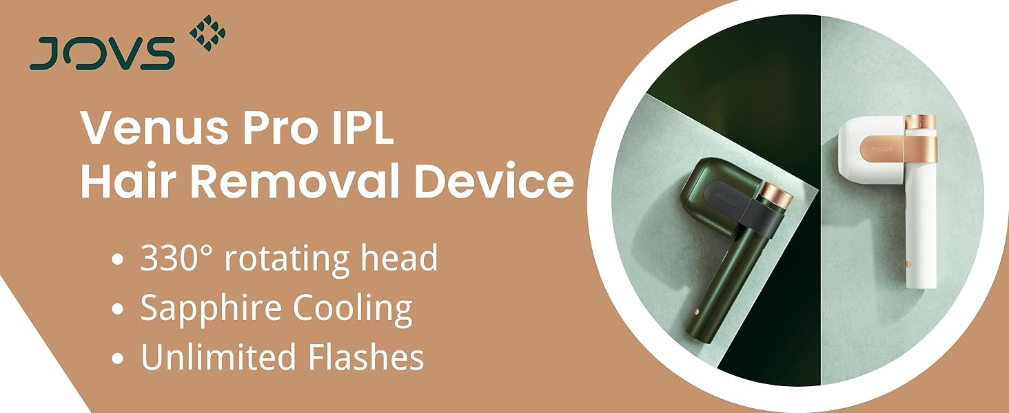 Amazon.com: JOVS Laser Hair Removal for Women and Men, Venus Pro IPL Hair Removal with Ice ...