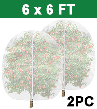 Amazon.com : OZMI Large Bird Netting for Garden Blueberry Bushes Fruit Tree Netting Cover 8 x 8 ...