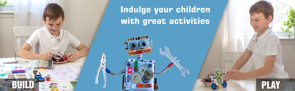 Mua Butterfly Edufields 10in1 STEM Robotics Kit for Kids 8-12-14, Robot ...