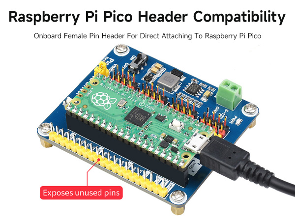 Mua Waveshare Servo Driver Module for Raspberry Pi Pico Ideal for Controlling Robotic Arm or ...