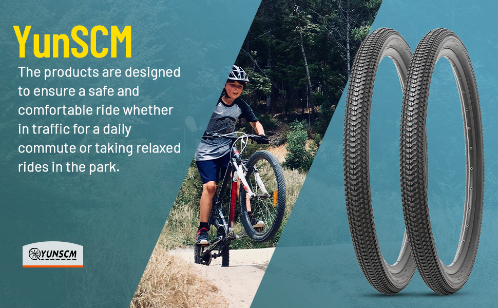 Amazon.com : YUNSCM 2-PCS 27.5" Mountain Bike Tires 27.5X2.25/57-584 Compatible with Mountain ...