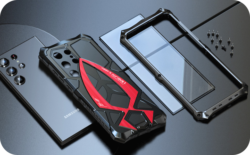 AFENGBOX for Samsung Galaxy S24 Ultra Case,Heavy Duty Armour Samsung S 24 Ultra Phone Case ...