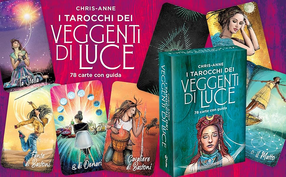 I Tarocchi dei Veggenti di Luce. 78 Carte reinterpretano in chiave moderna e originale i ...