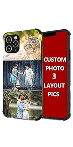 Amazon.com: Bitrue Custom Name Phone Case for iPhone 11 Pro Max 14 13 Mini 12 XR Xs X 6 7 8 Plus ...