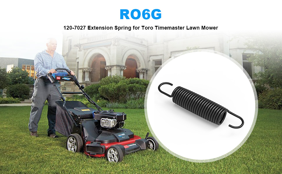 Amazon.com: RO6G 120-7027 Extension Spring for Toro Timemaster Lawn ...