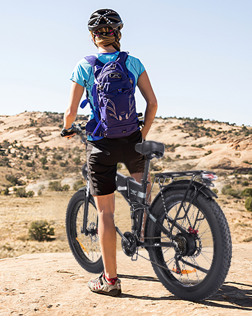 Amazon.com : YVY Folding Electric Bike for Adults 20"/26" Fat Tire Foldable ebikes 1000/2000W ...