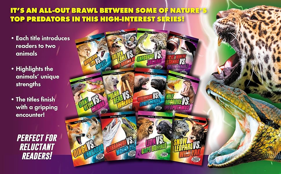 Bellwether Media - Animal Battles: 5 Books in 1 Battle Pack - Book ...