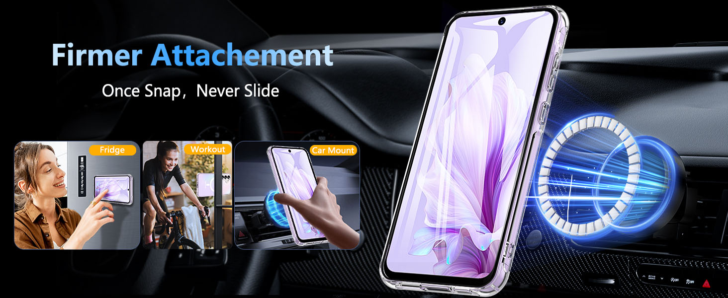 ottpluscase for Samsung A55 5G Phone Case with Tempered Glass Screen Protector,[Shockproof ...