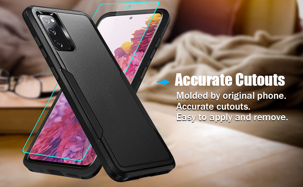 Amazon.com: IXJYLCPC for Galaxy S20 FE 5G Case with Screen Protection: Heavy Duty Protective ...