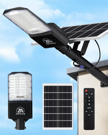 9500W Solar Street Lights Outdoor, 40000mAh IP67 Waterproof Solar Security Flood Lights 7000K ...