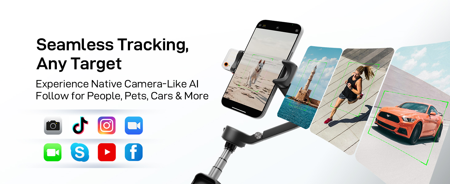 Amazon.com: hohem iSteady V3 Ultra Gimbal Stabilizer for iPhone, Phone ...